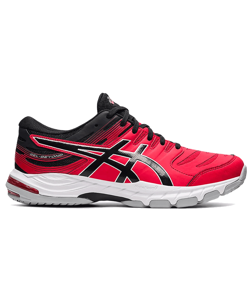 ASICS GEL-BEYOND 6 (M) – ELECTRIC RED/BLACK – Khel Dukaan